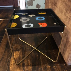 Table Record Vinyl Unique Coffee Table Music Lover Decor - Etsy