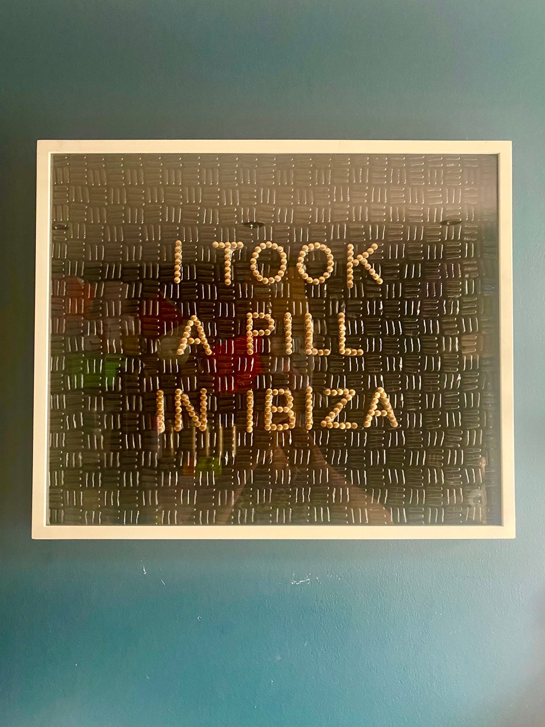 Art Pill Art I Took a PILL in IBIZA Pop Art Wall Art Modern Art Unique ...
