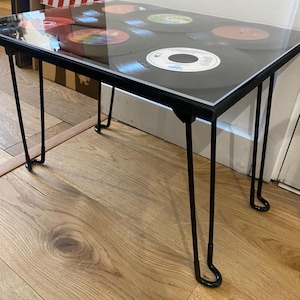 Table Record Vinyl 7inch Bespoke - Unique Handmade Furniture for Music ...