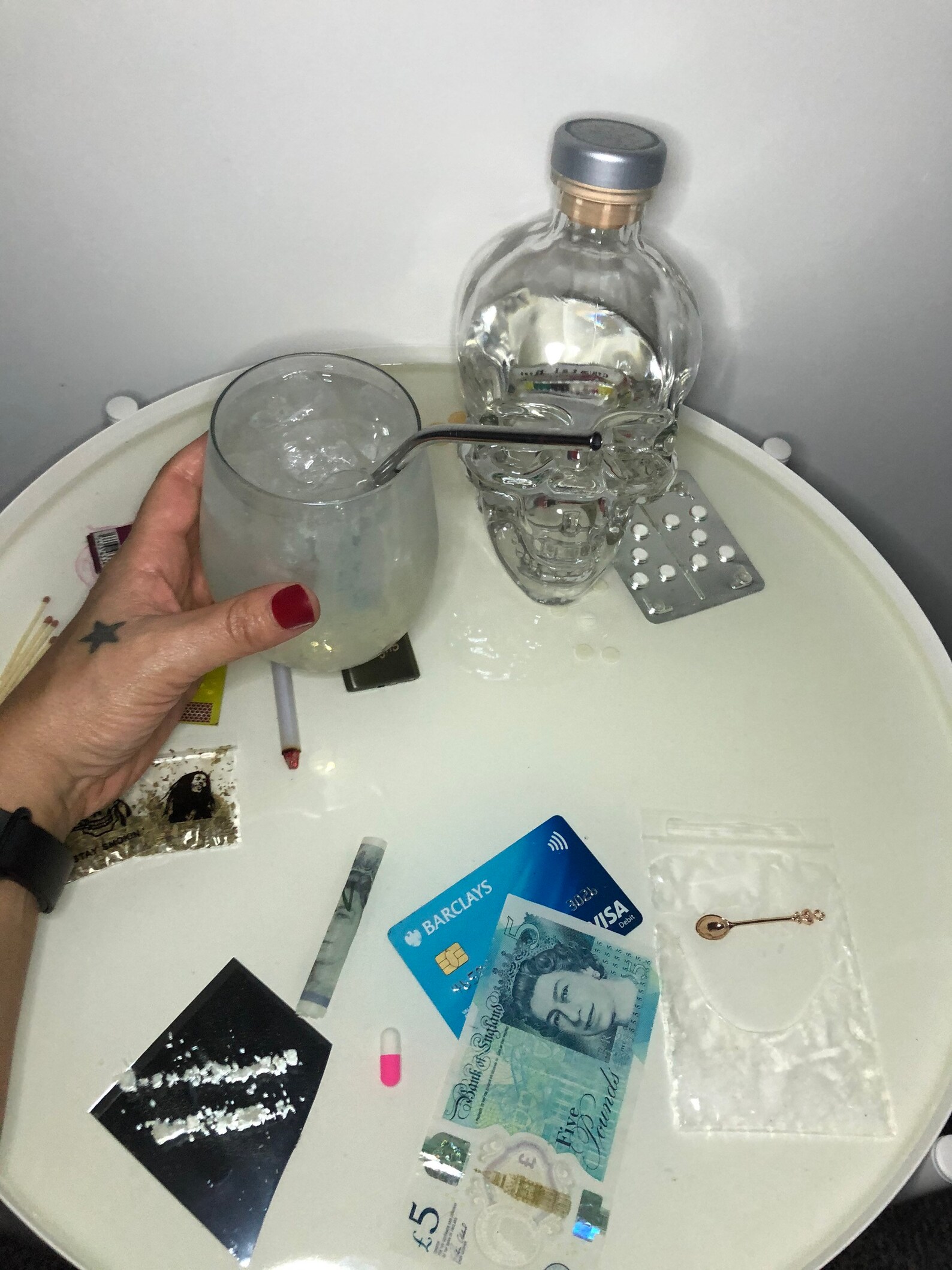 Table Party Pill handmade unique after party table happy | Etsy