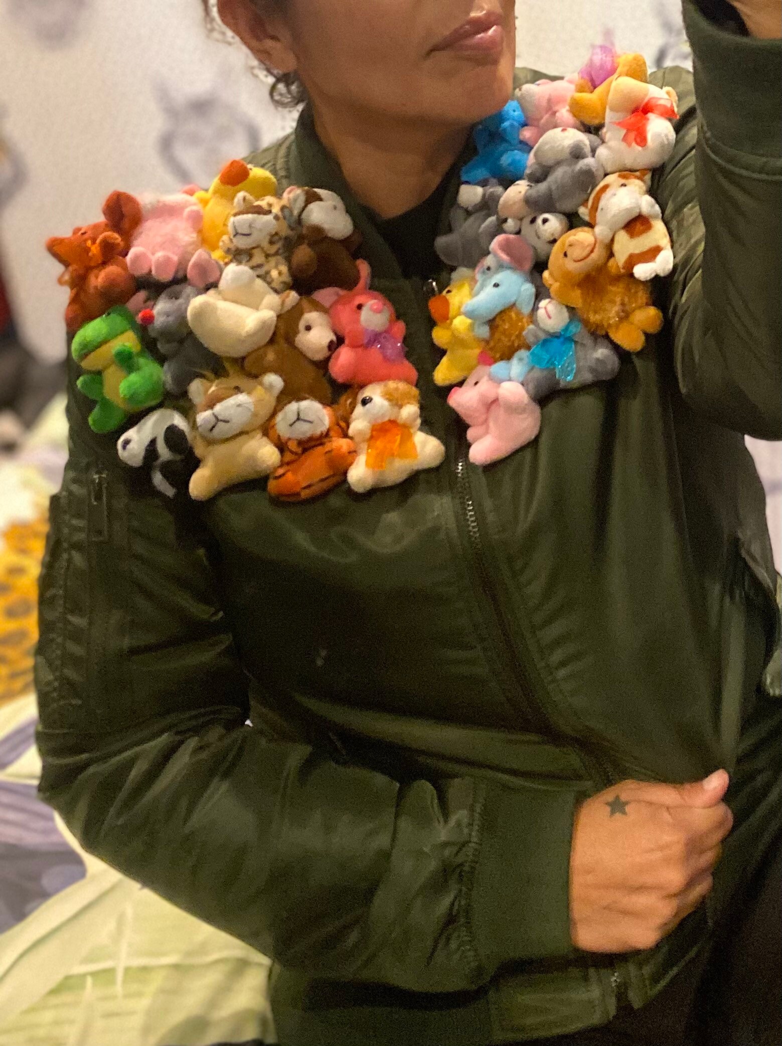 Jacket Bespoke Customised One Off, Plushies Hand Sewn Made to Order ...