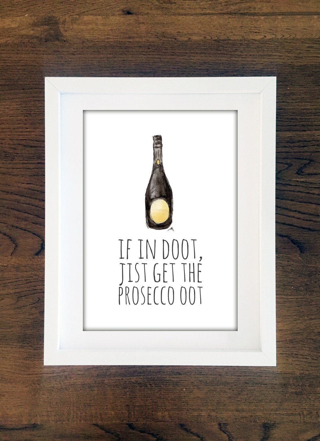 Doric Print, Scottish Print Prosecco - Etsy