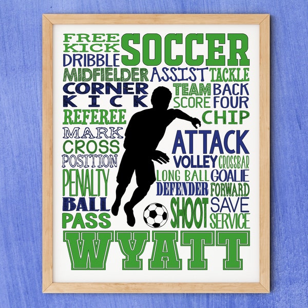 Soccer Decor - Etsy