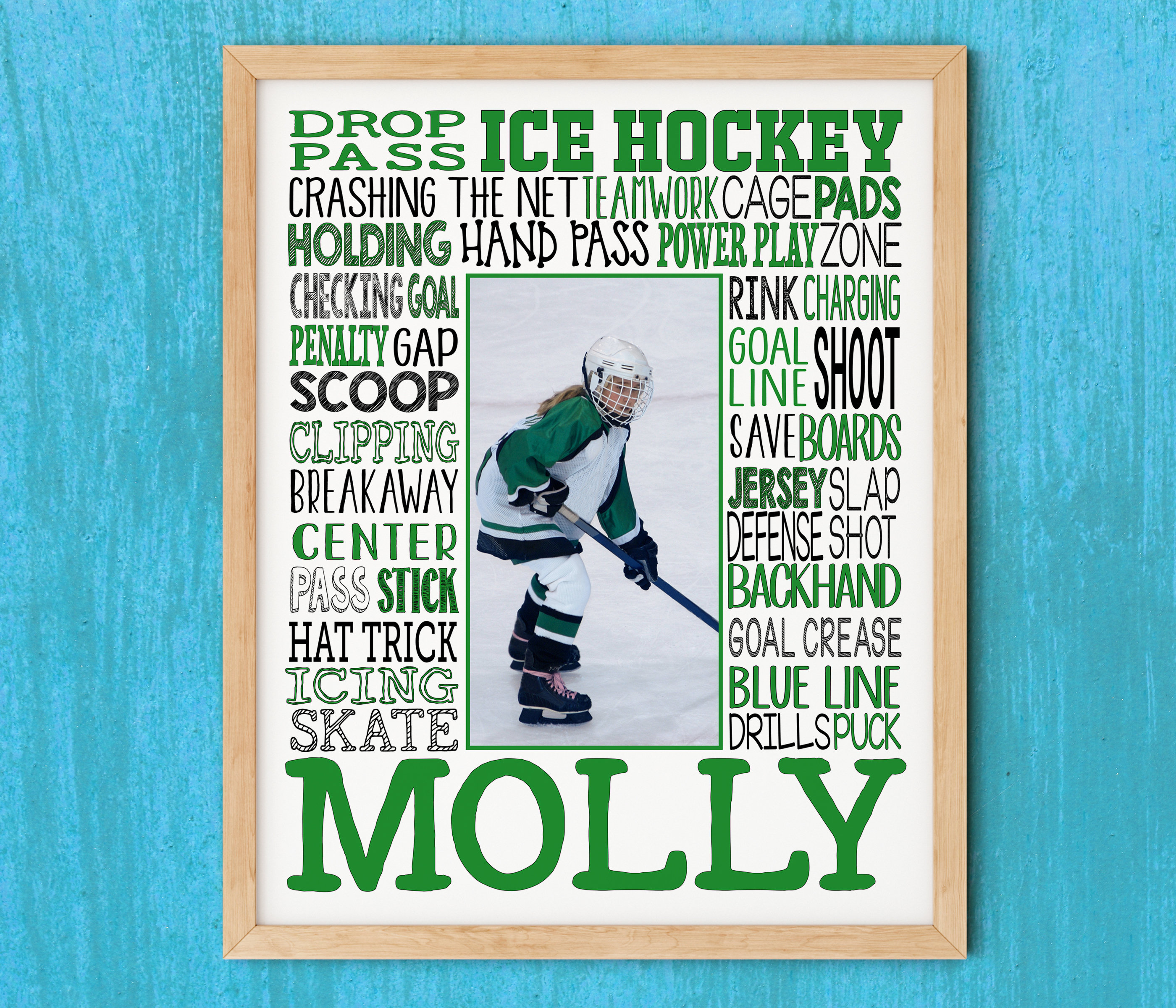 Girls Hockey Gift, Hockey Team Gift, Gift for Womens Hockey Player ...