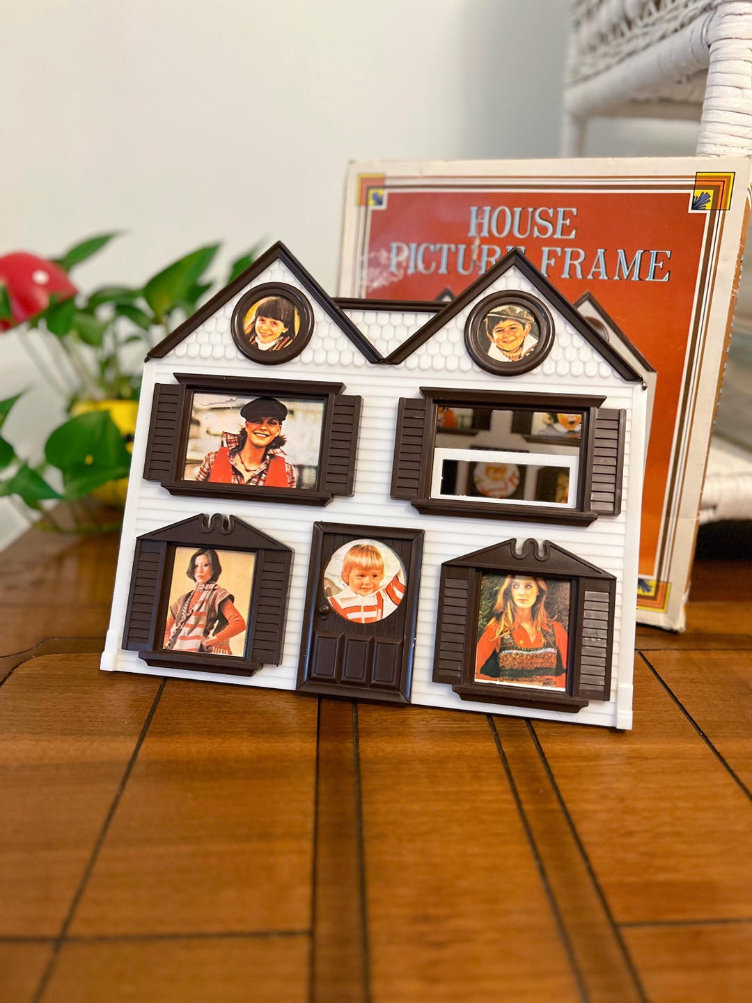 Vintage House Picture Frame - Etsy