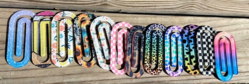 Jumbo Paperclips – Large Colored Paper Clips – Office Supplies – Bulk ...