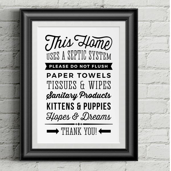 Do Not Use Bathroom Signs - Etsy