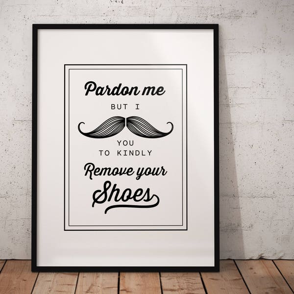 Mustache Poster - Etsy