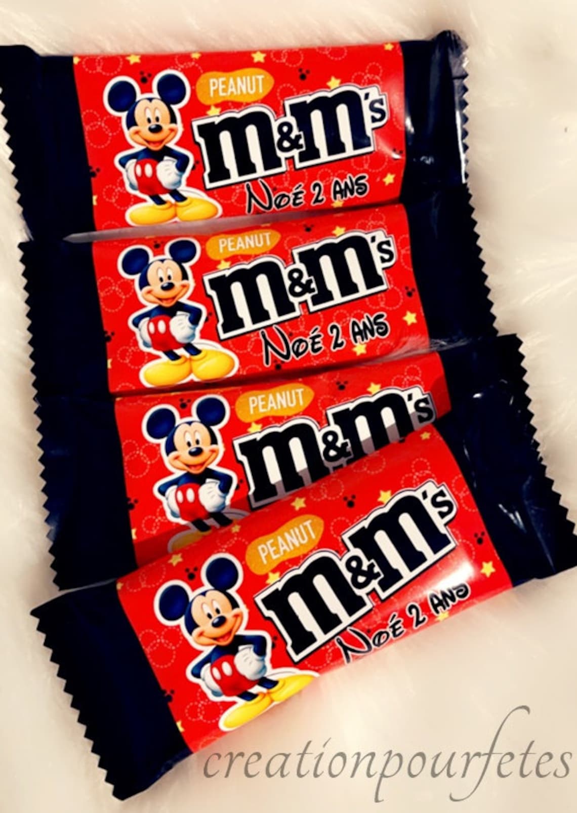 Sachet m&m's personnalisé POUR anniversaire enfant baby | Etsy