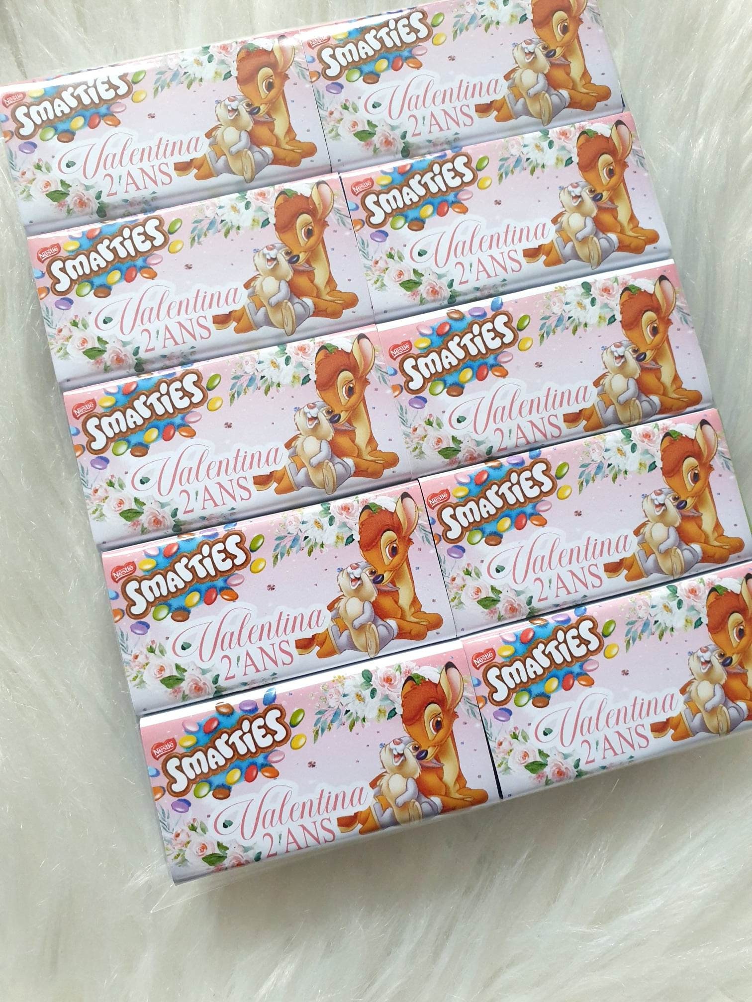 Smarties Box Template