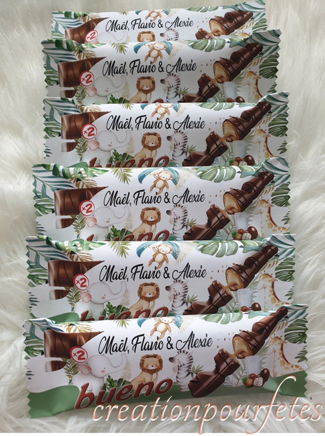 Kinder bueno personnalisé pour anniversaire enfant baby - Etsy France