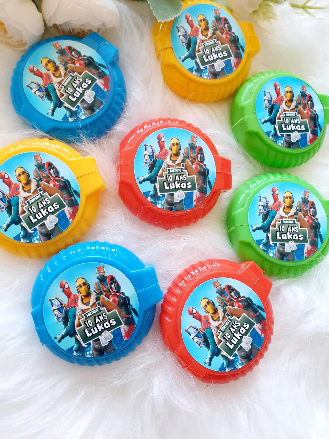 Personalized Chewing Gum Roll Theme of Your Choice ..random Color - Etsy