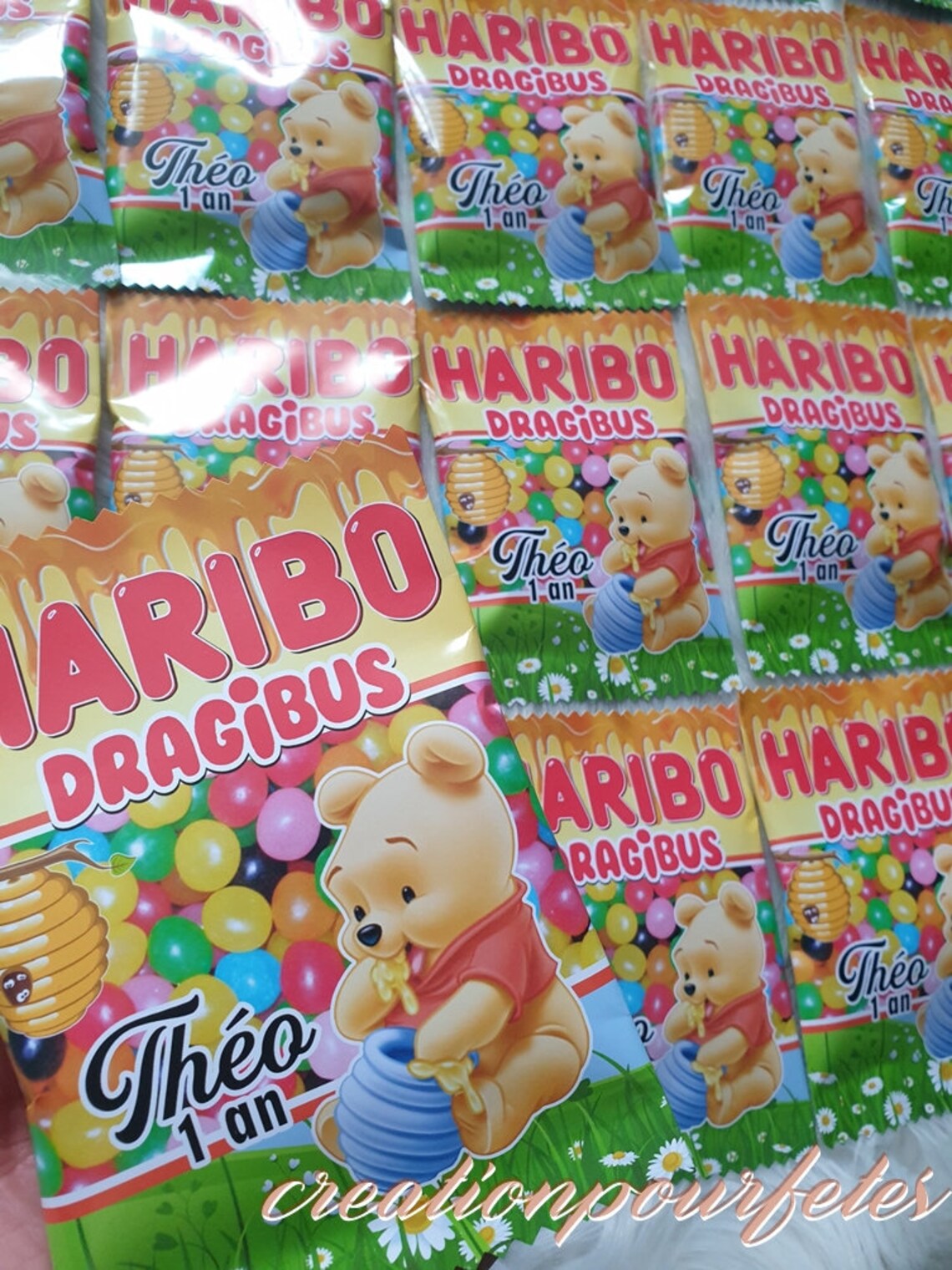 Petit sachet de bonbon dragibus personnalisé - Etsy France