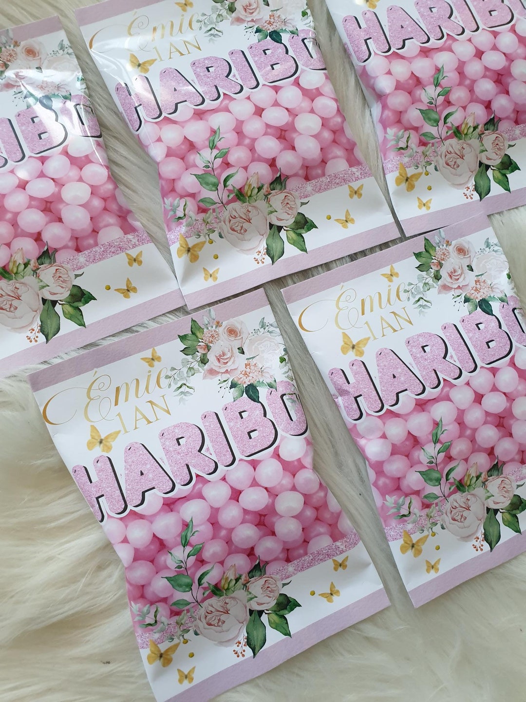 Petit sachet de bonbon dragibus personnalisé - Etsy France