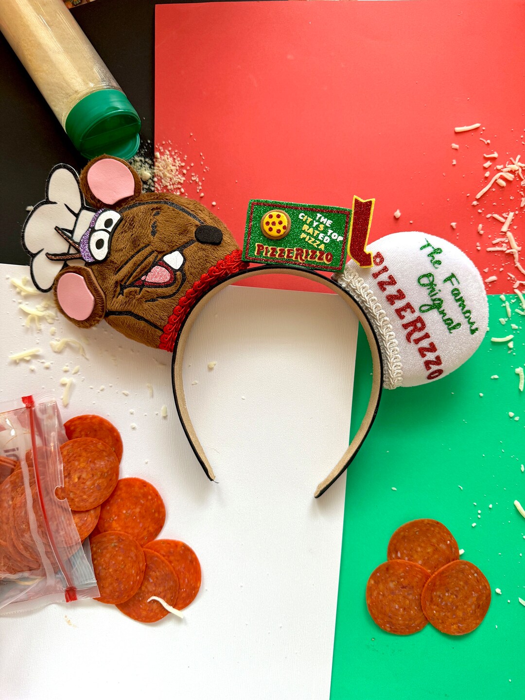 Rizzo the Rat the Muppets Pizzerizzo Pepperoni Pizza Snack Food ...