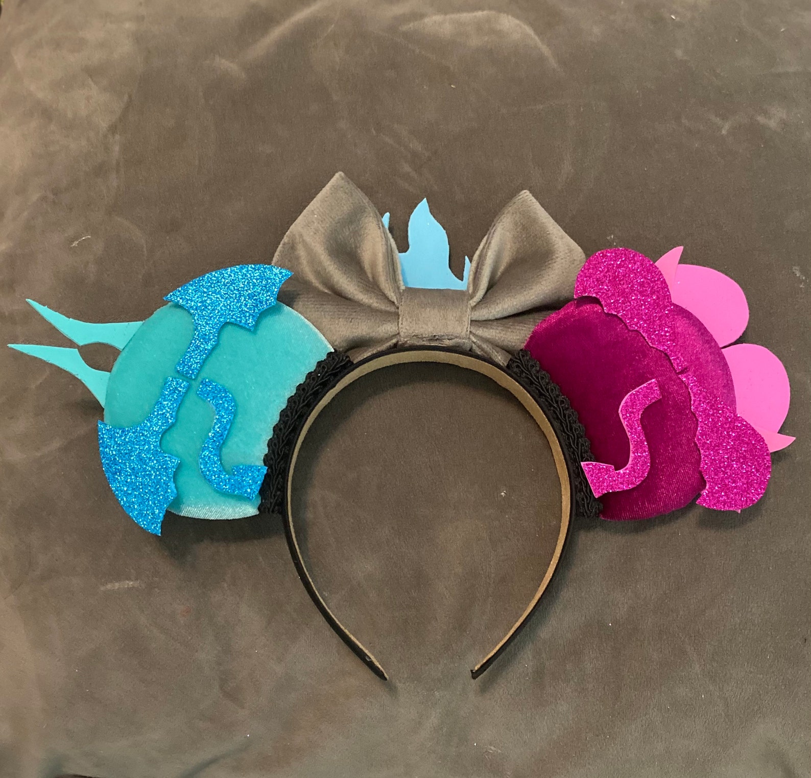 Pain and Panic Hercules Hades Inspired Disney Mouse Ears Headband - Etsy