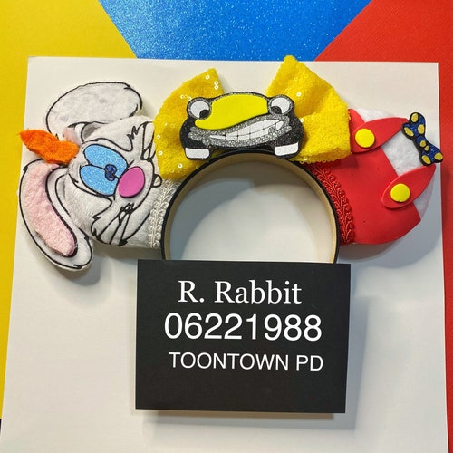 Roger Rabbit Inspired Hairbow - Etsy