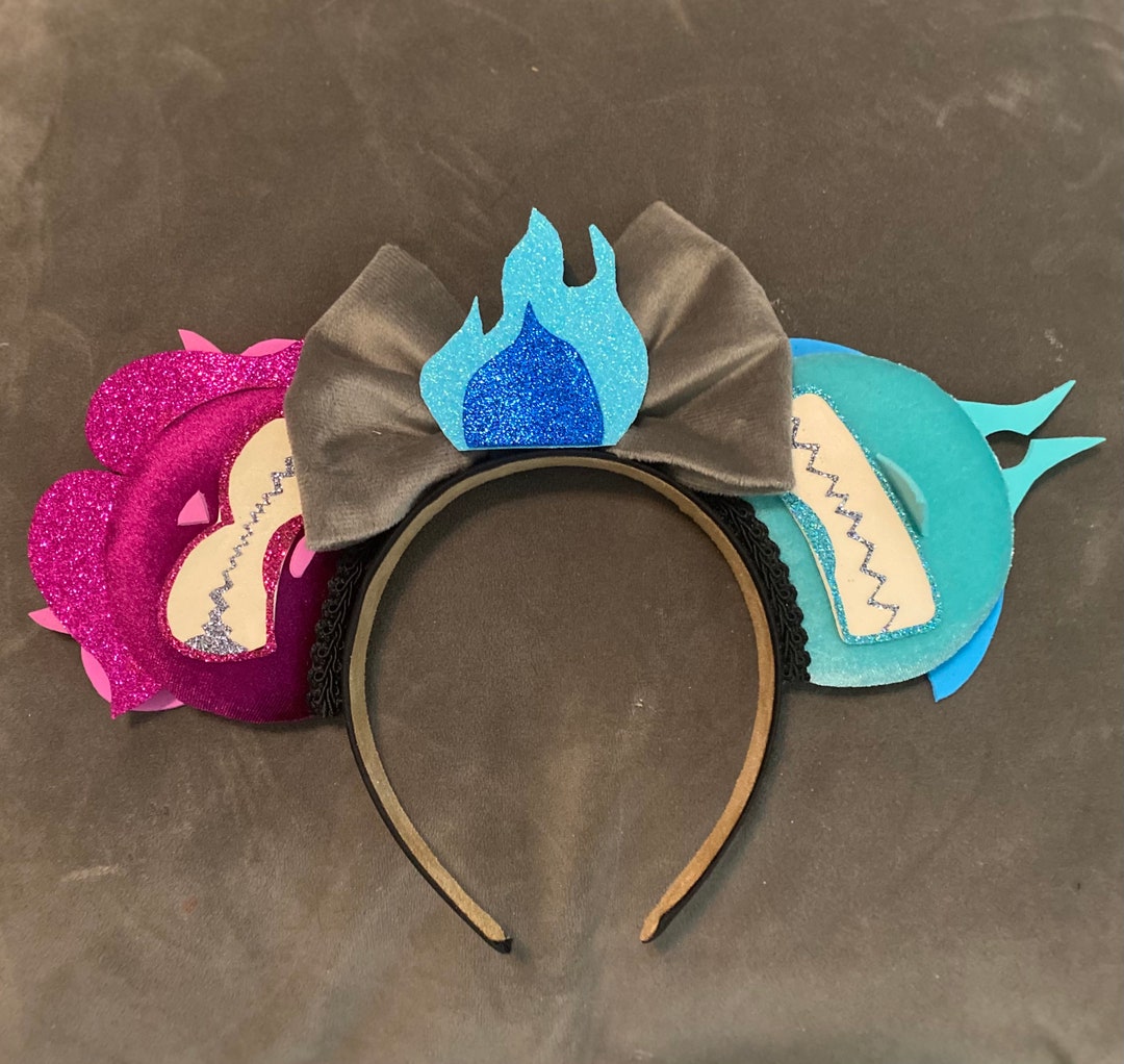 Pain and Panic Hercules Hades Inspired Disney Mouse Ears Headband - Etsy