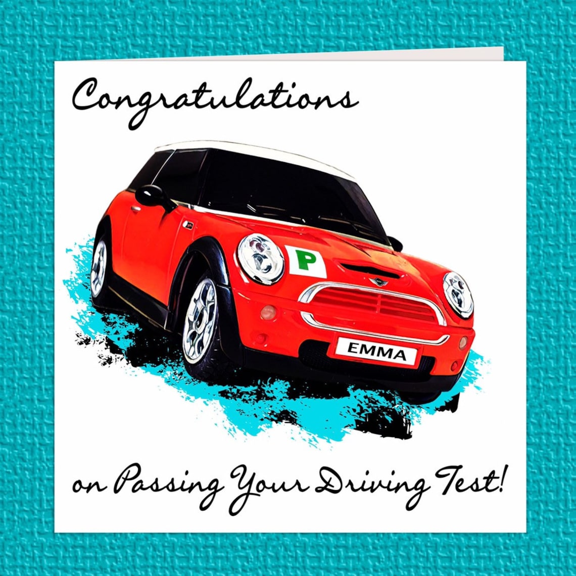Learner Driver Congratulations Driving Test With - Etsy UK
