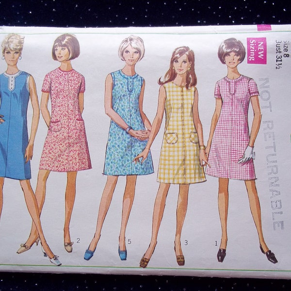 1960s Dress Pattern - Etsy