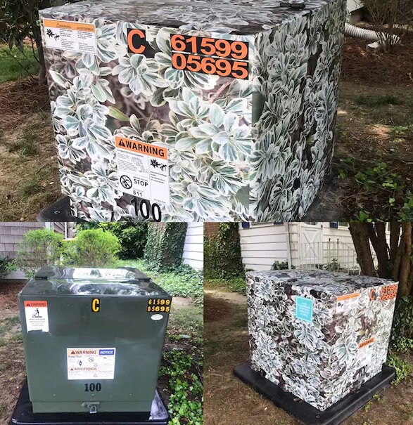 2024 Hide That Utility Box With Our Bush Wrap - Etsy