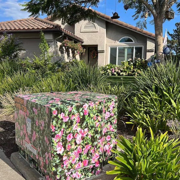 Utility Box Cover - Etsy