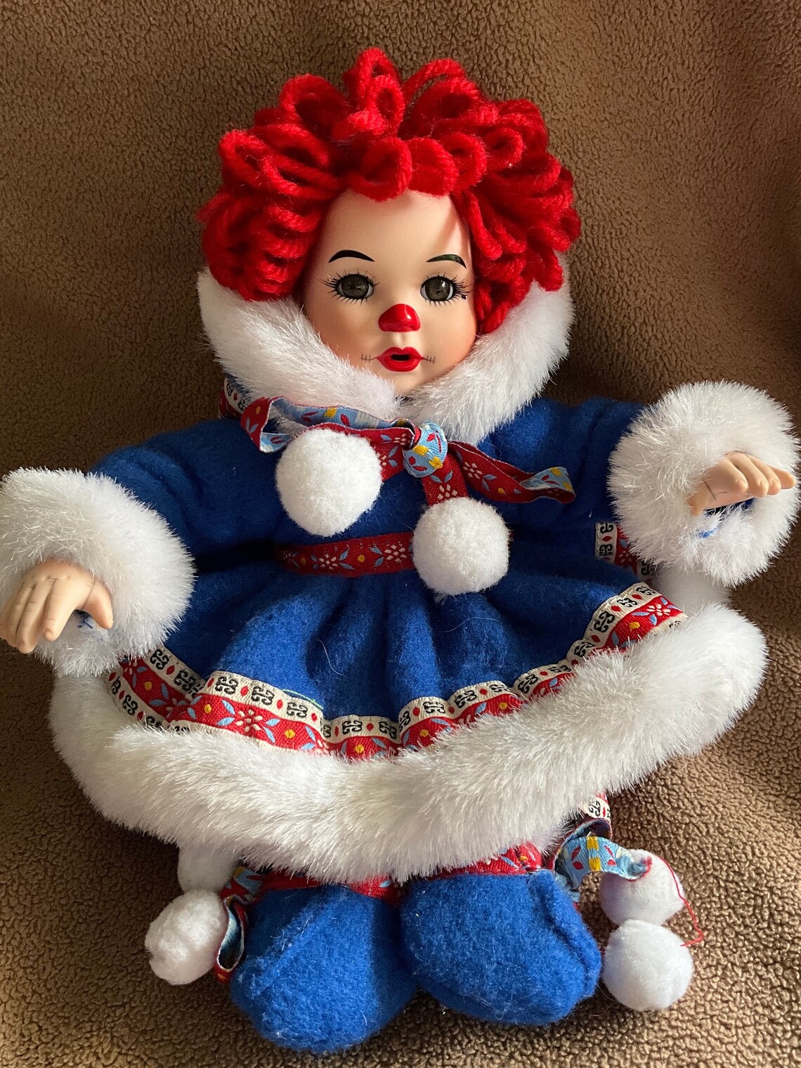 Eskimo Krissy Marie Osmond Porcelain Doll - Etsy