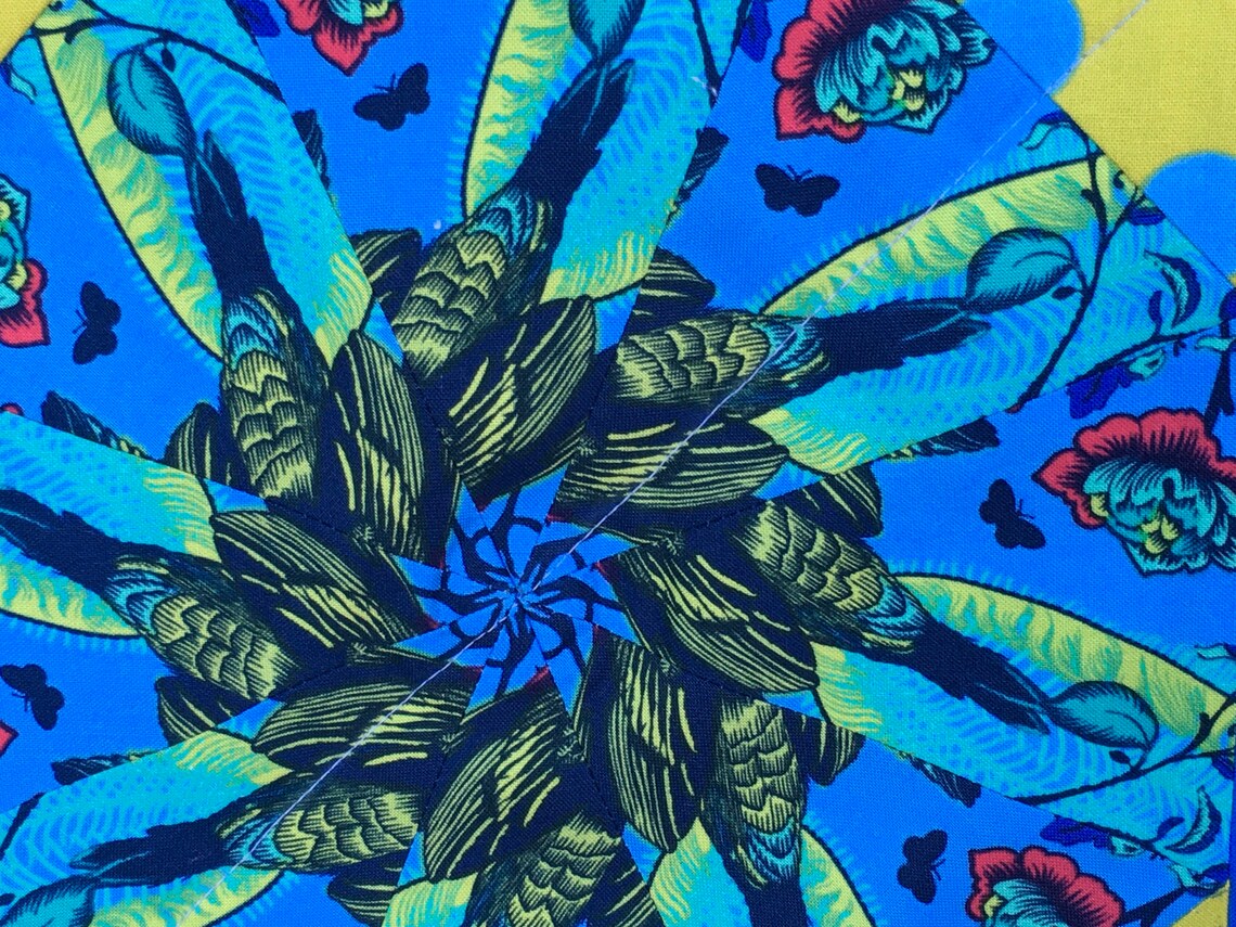 Tula Pink Patchwork Quilt - Etsy