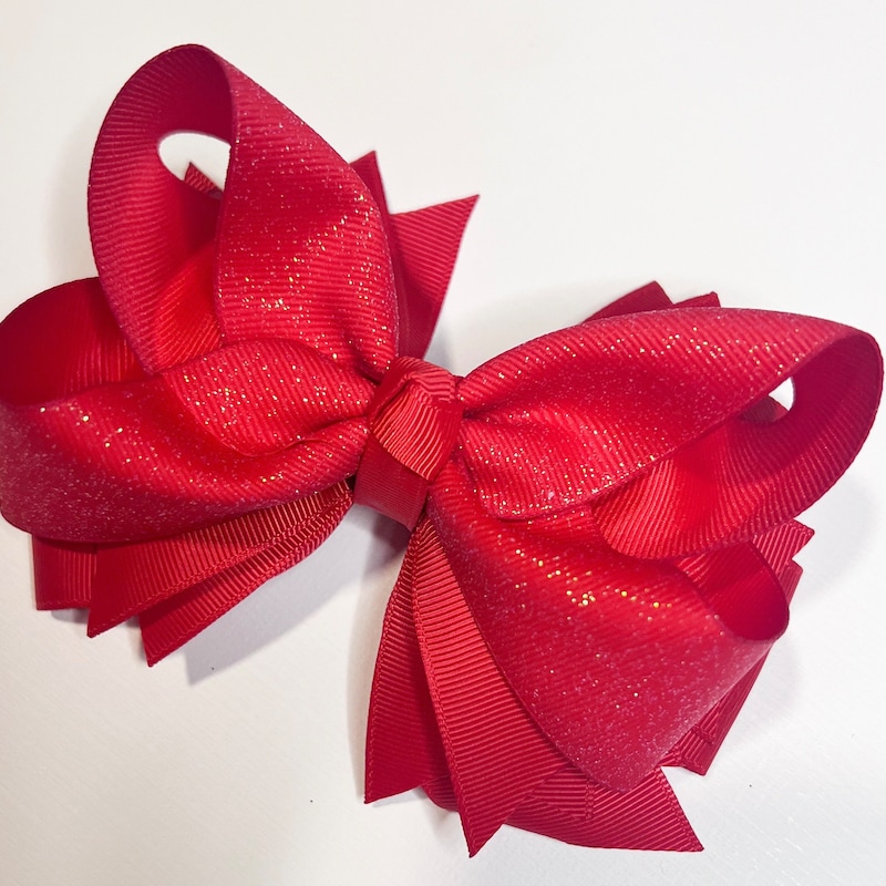 Christmas Hairbows - Etsy