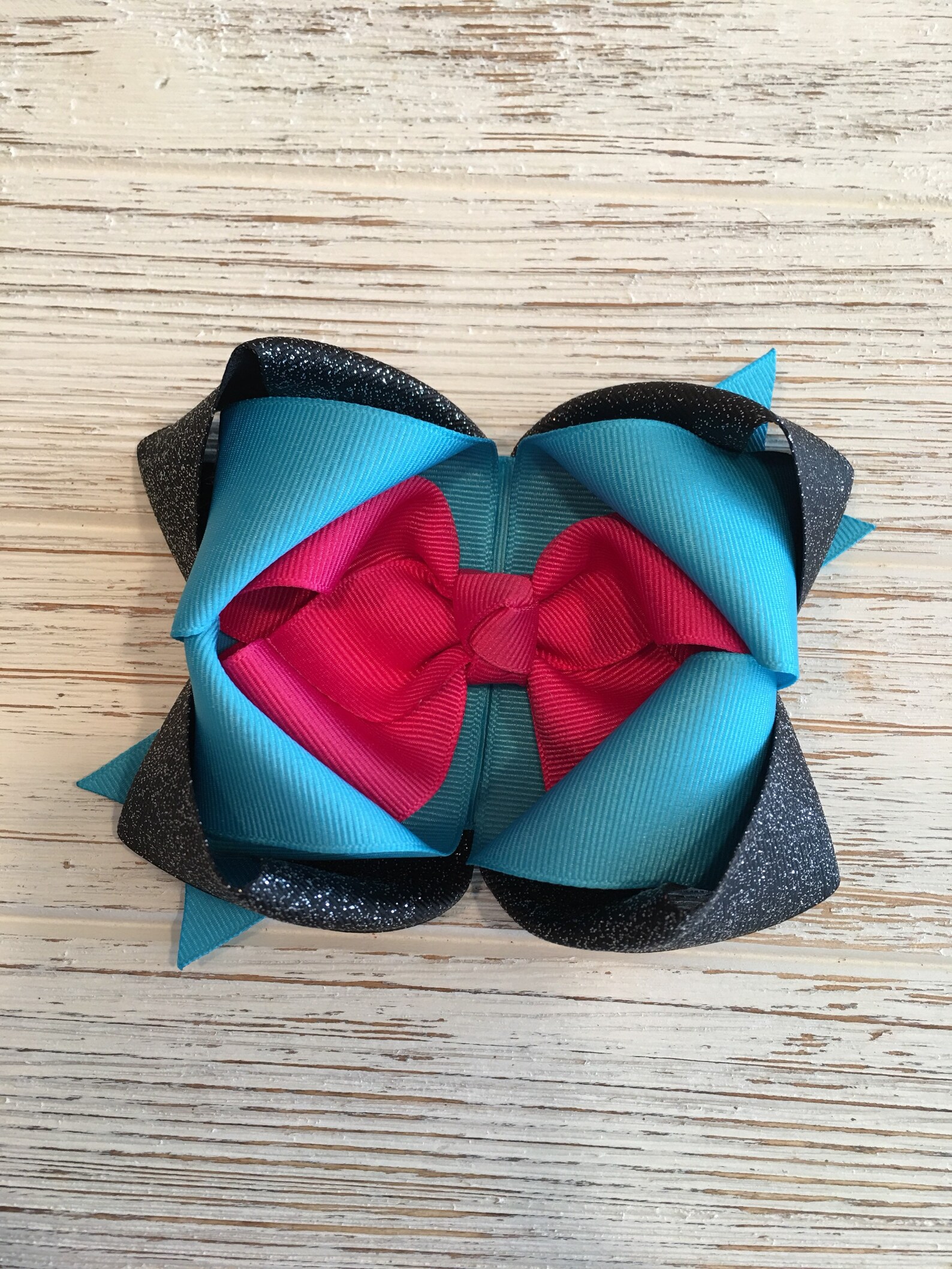 Made to Match Ricrac & Ruffles New Blooms Hair Bow, New Blooms Hairbow ...