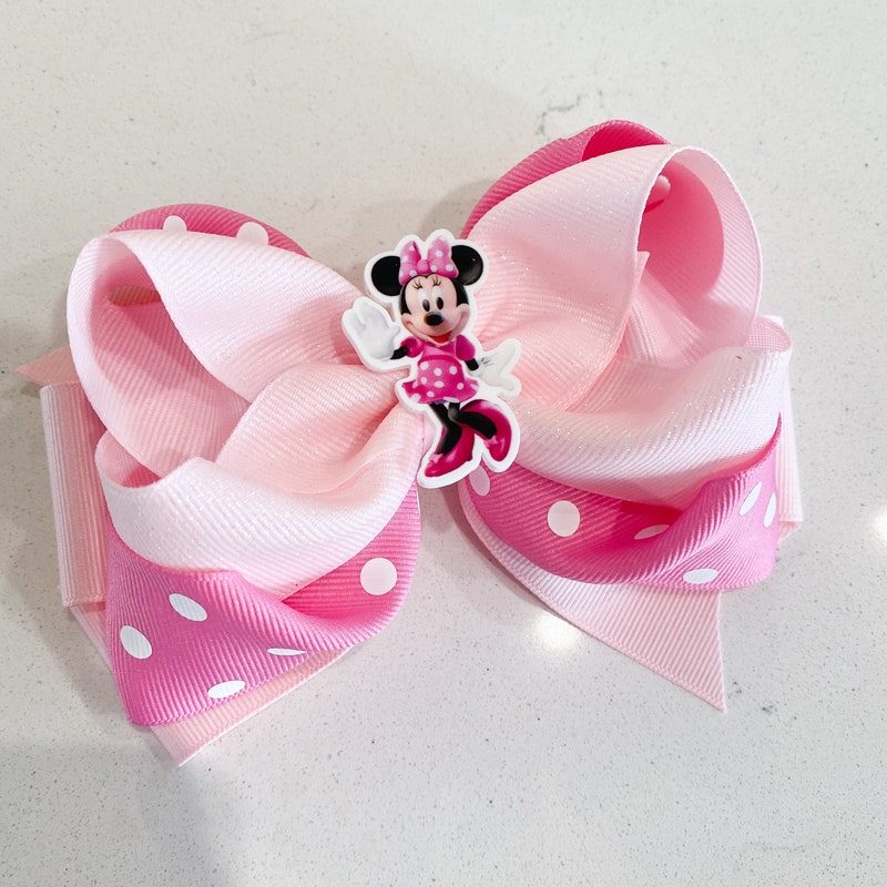 Minnie Mouse Bow - Etsy