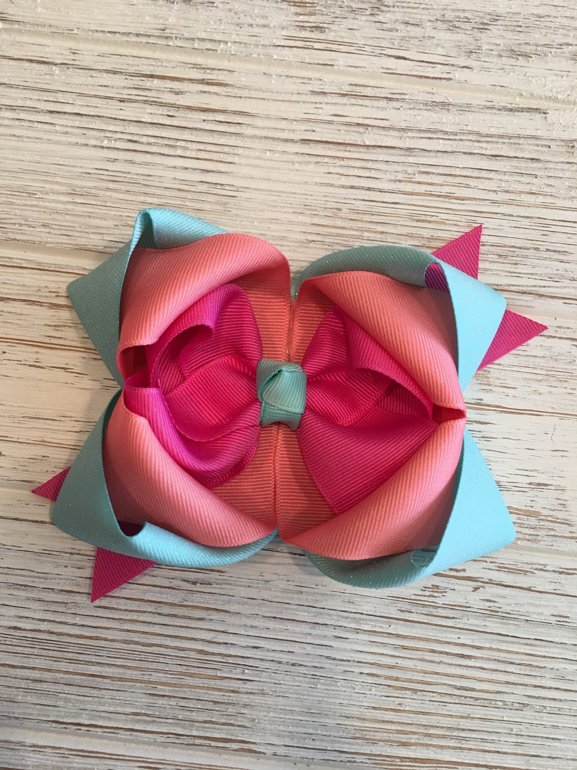 Made to Match Ricrac & Ruffles Botanical Hair Bow Botanical - Etsy