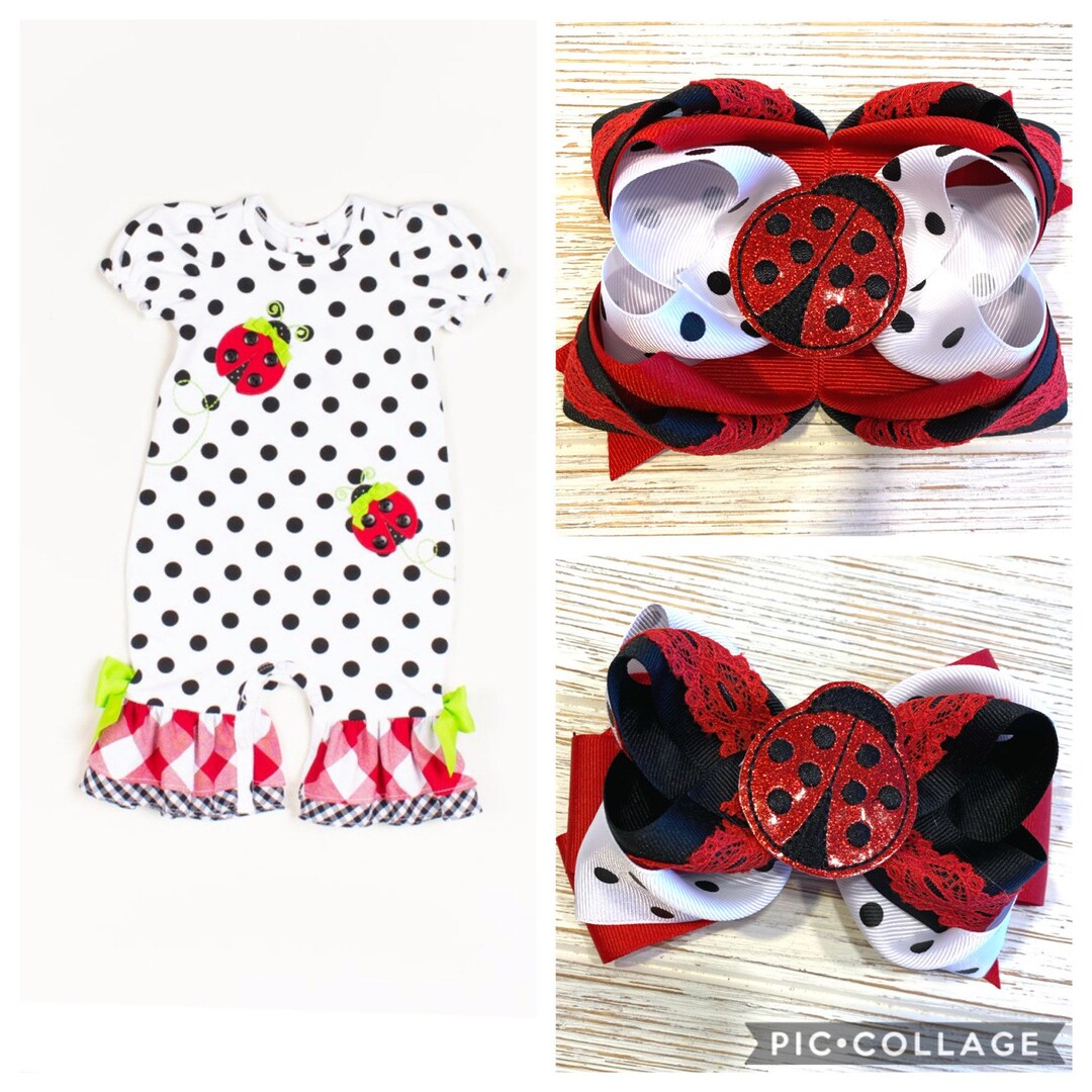 Made to Match Ricrac & Ruffles Buzz Buzz Hair Bow, Buzz Buzz Hairbow ...