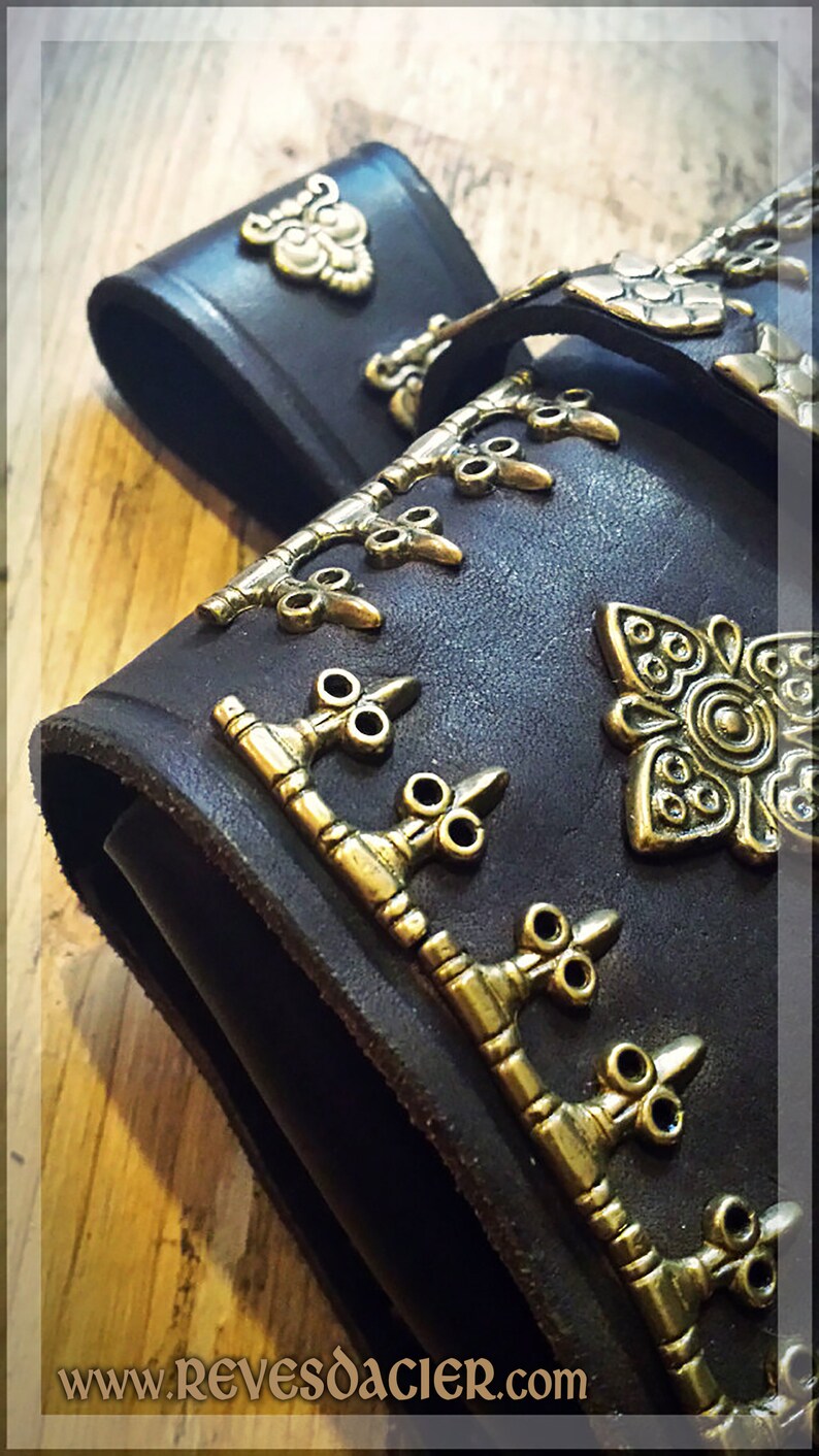 Sacoche médiévale viking de luxe en cuir | Etsy