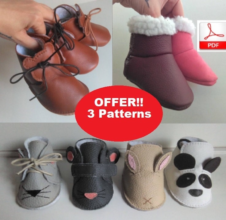 Baby Shoes Pattern Leather, Patterns for Baby Shoes Leather, Patterns ...