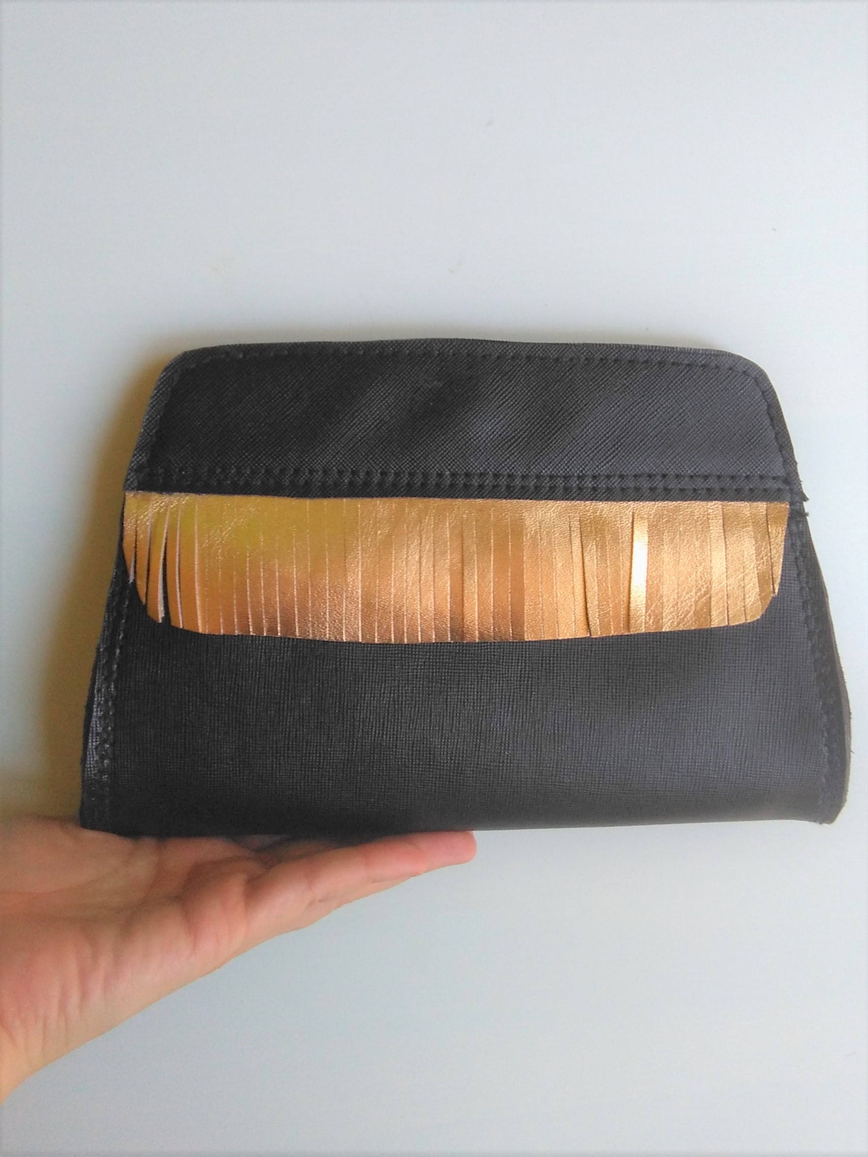 Clutch Bag Pattern – PDF Sewing Pattern to Make This Women Minimalist ...