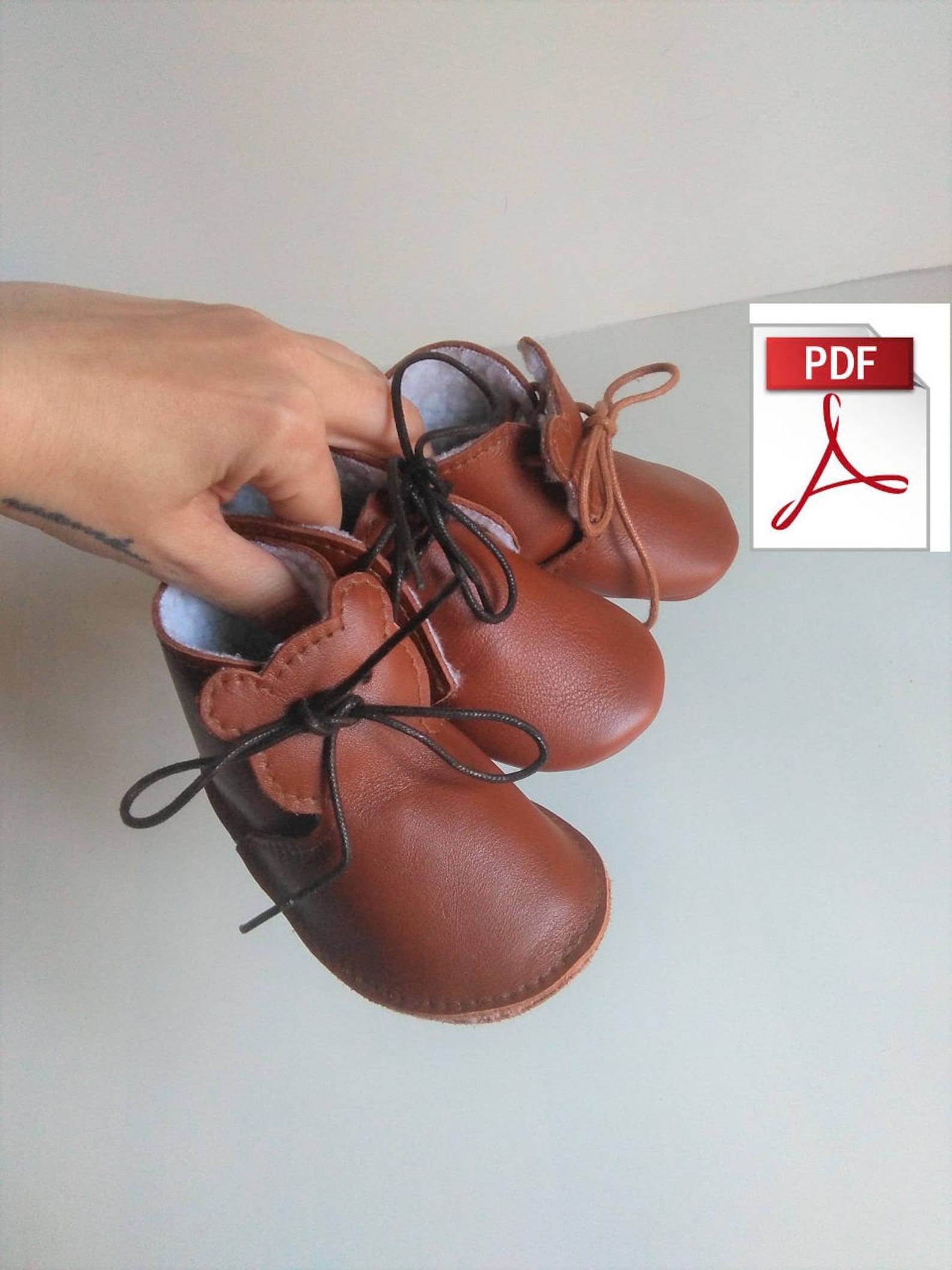 Leather Shoes Pattern Baby Shoes Pattern Leather Shoes Pdf - Etsy