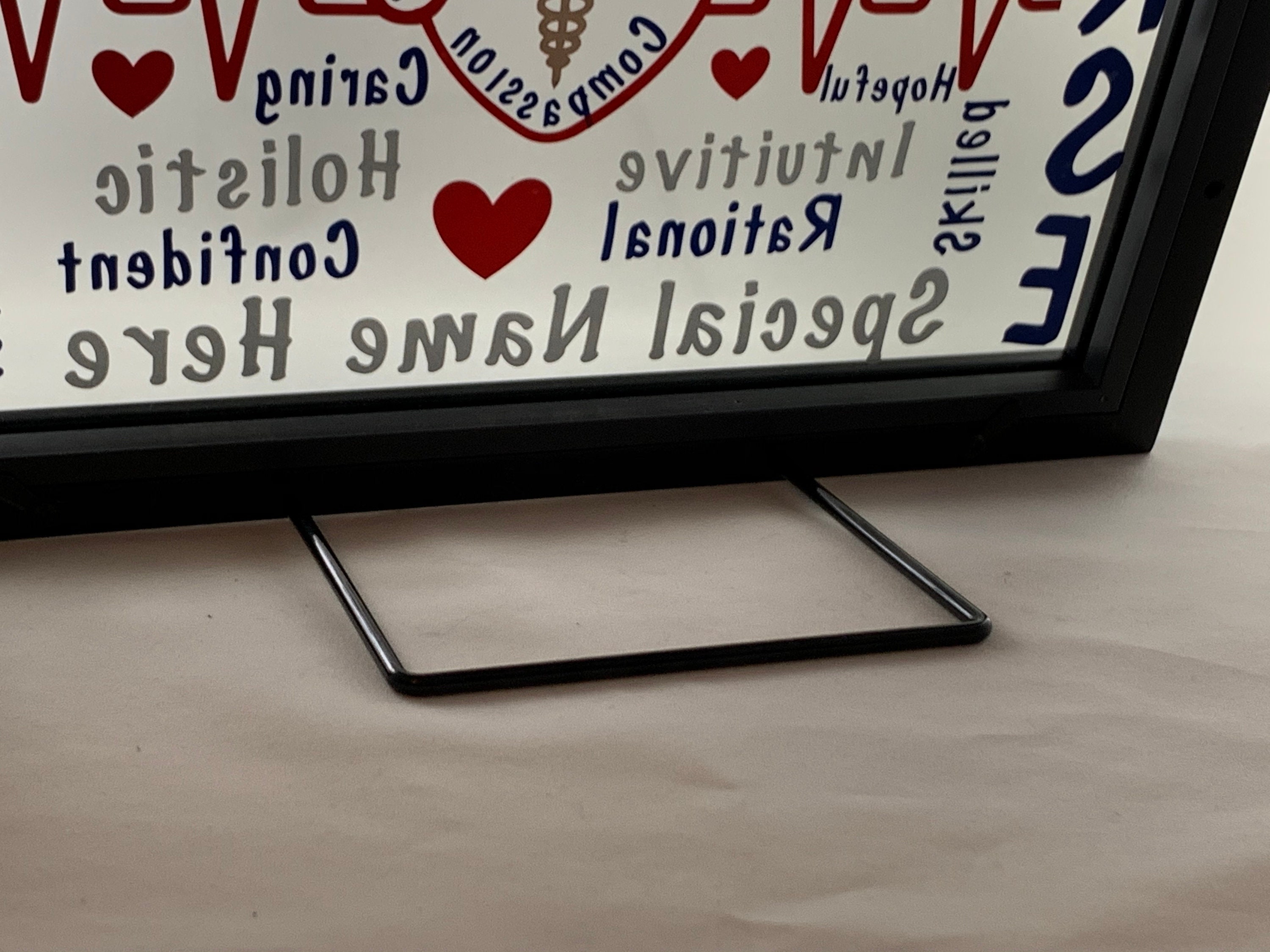 Personalized Nurse Plaque With Customizable Words of | Etsy