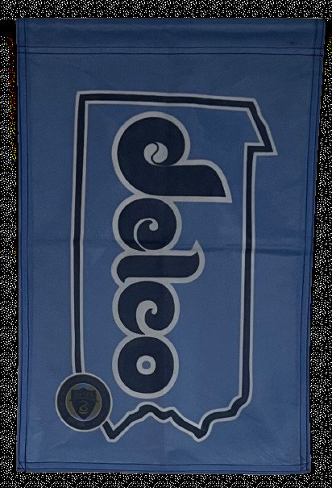 Delco Pennsylvania Pa Flag Garden Light Blue Navy Gold Ishopirish - Etsy