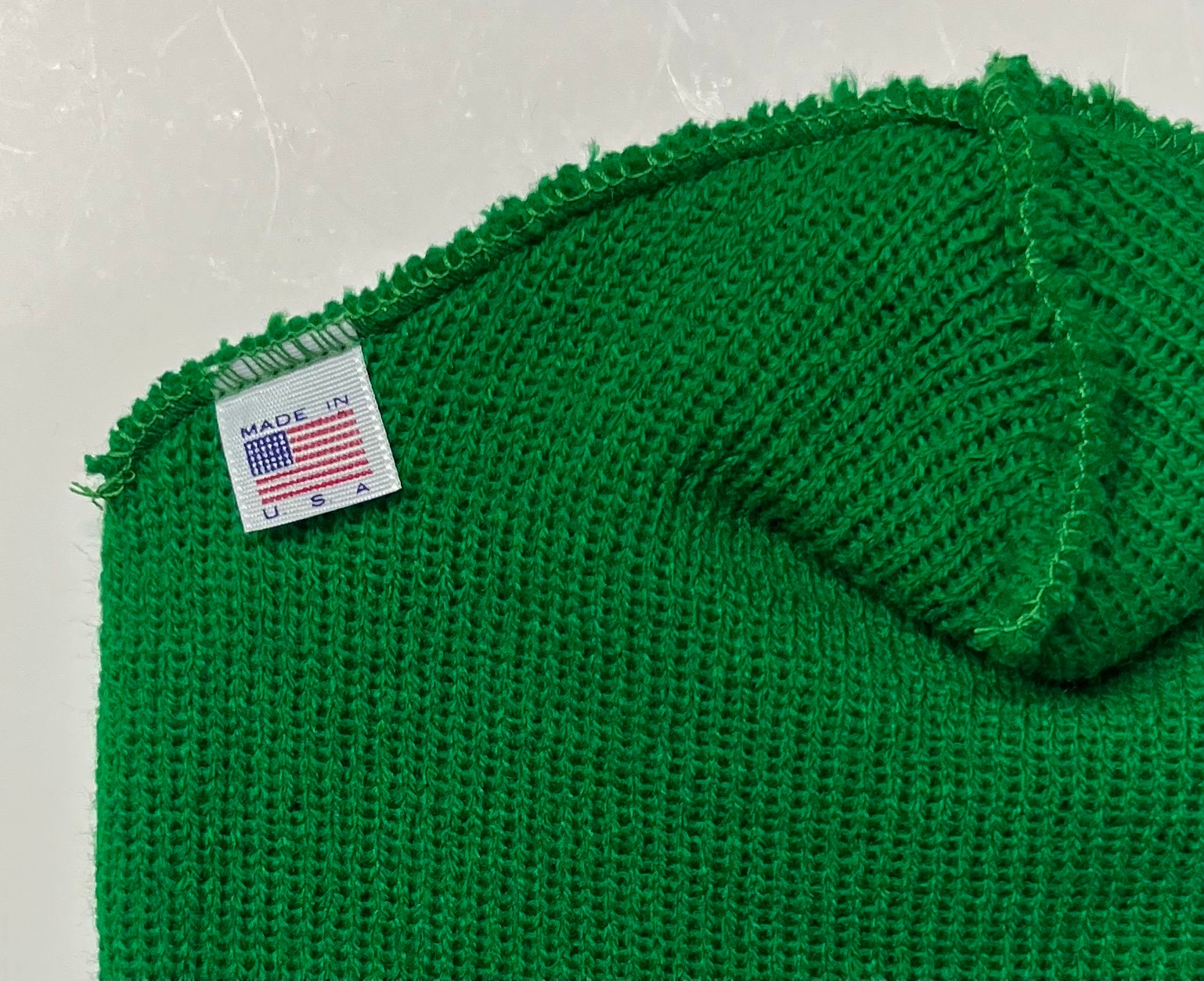 Irish Police Shamrock Made in Philadelphia USA Warm Knit Kelly No Fold ...
