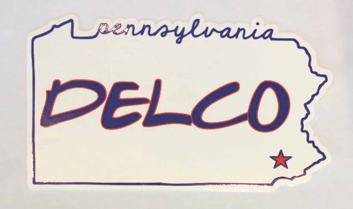 Delco Pennsylvania Tailgate Decal - Etsy