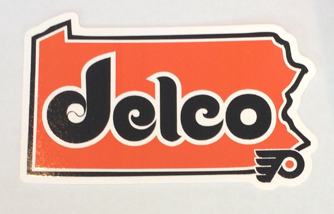 Delco Flyers Pennsylvania Tailgate Decal - Etsy