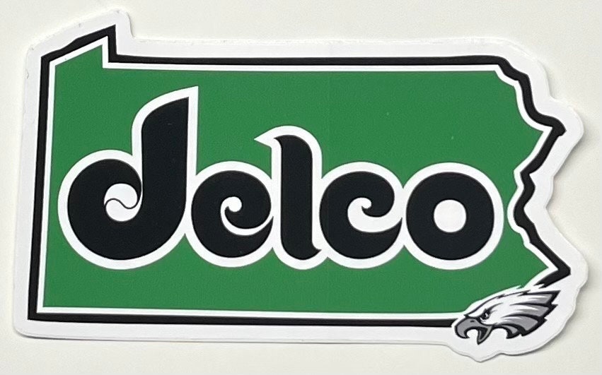 Delco Eagles Pennsylvania Tailgate Decal - Etsy