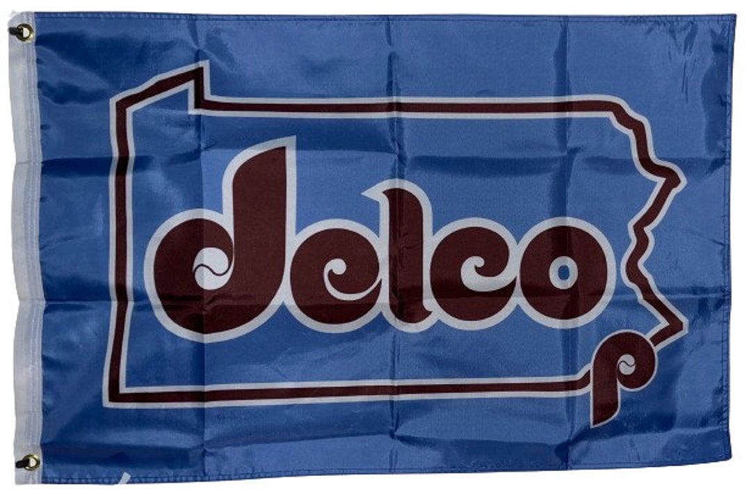 Delco Phila Pennsylvania Pa Flag 3 X 2 Feet Blue Red White Ishopirish ...