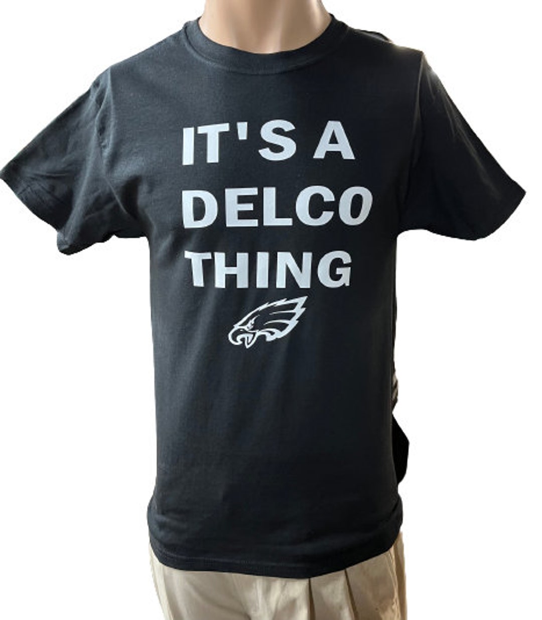 Its a Delco Thing Eagles Black White Print Adult Shirt Ishopirish - Etsy