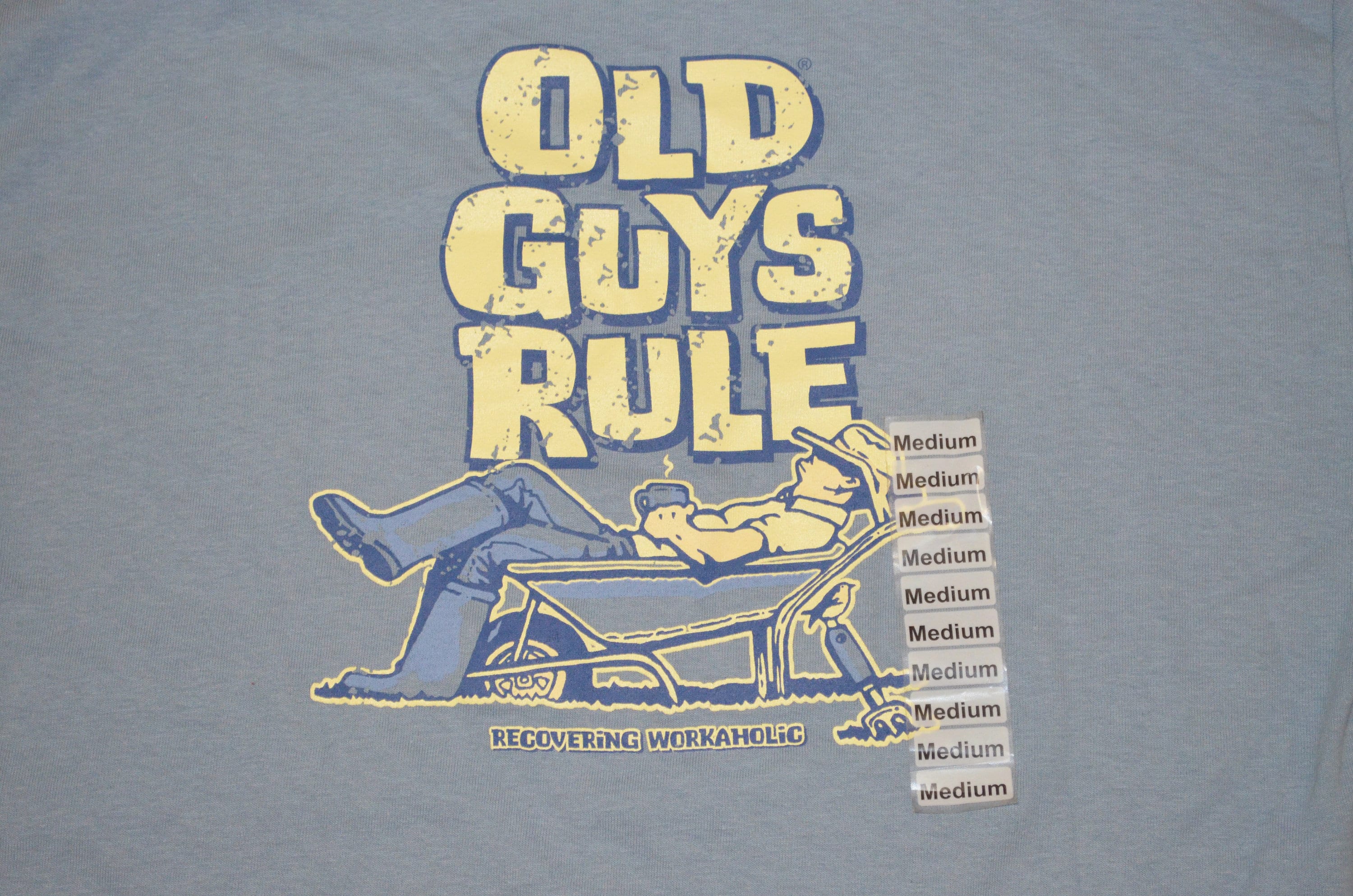 Vintage Mens Tshirt Old Guys Rule Men Casual Tee-shirt Size M - Etsy