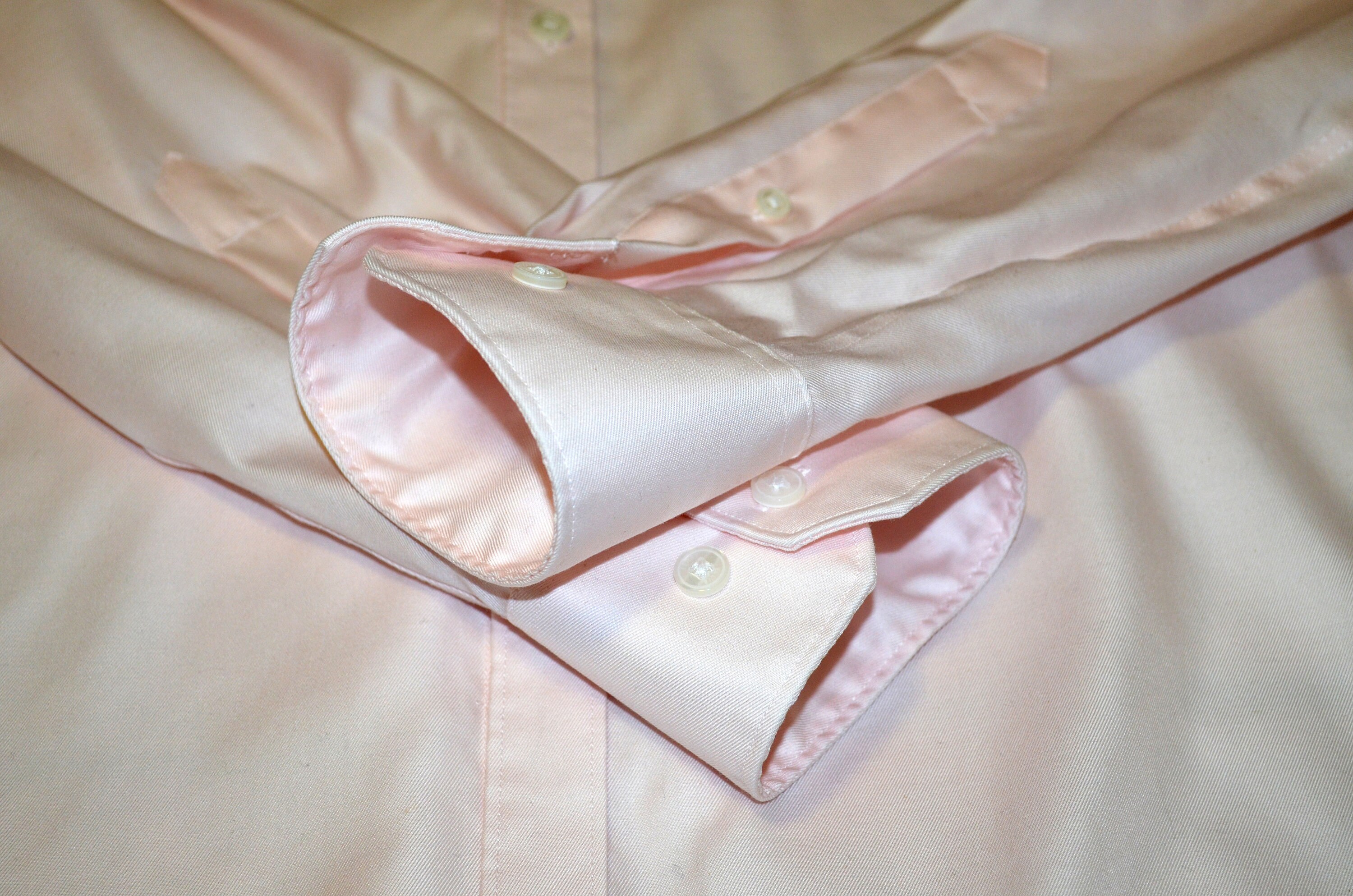 Vintage Perry Ellis Rose Shirt Mens Solid Oxford Button Down Slim Fit ...