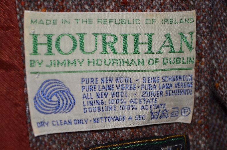 Vintage Jacket Jimmy Hourihan of Dublin Tweed Ladies Coat Women Fashion ...