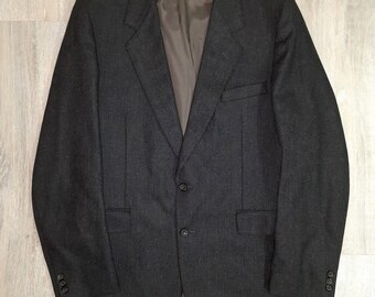90's Dunn & Co Harris Tweed Wool Vintage Sport Blazer Jacket Size 44 L - Etsy