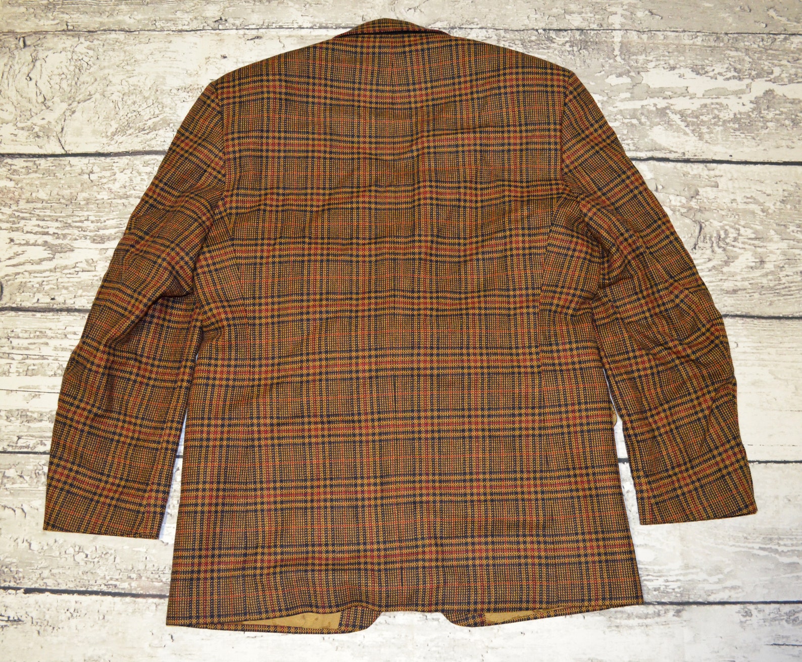 Vintage Magee Blazer Mens Jacket Plaid Wool Sport Coat Suit Size L - Etsy